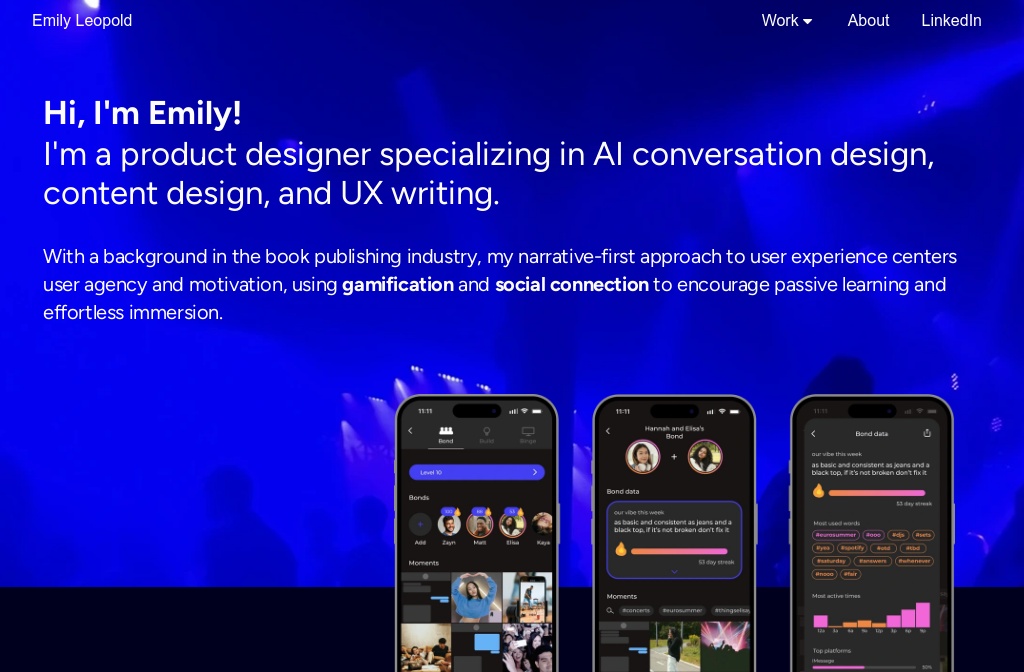 Emily Leopold Portfolio