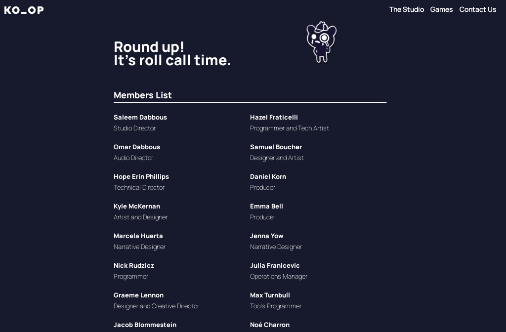 Roster