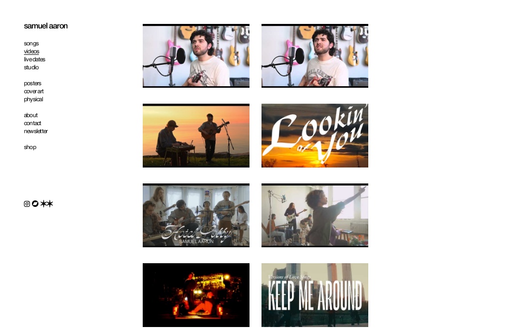 samuel aaron — videos