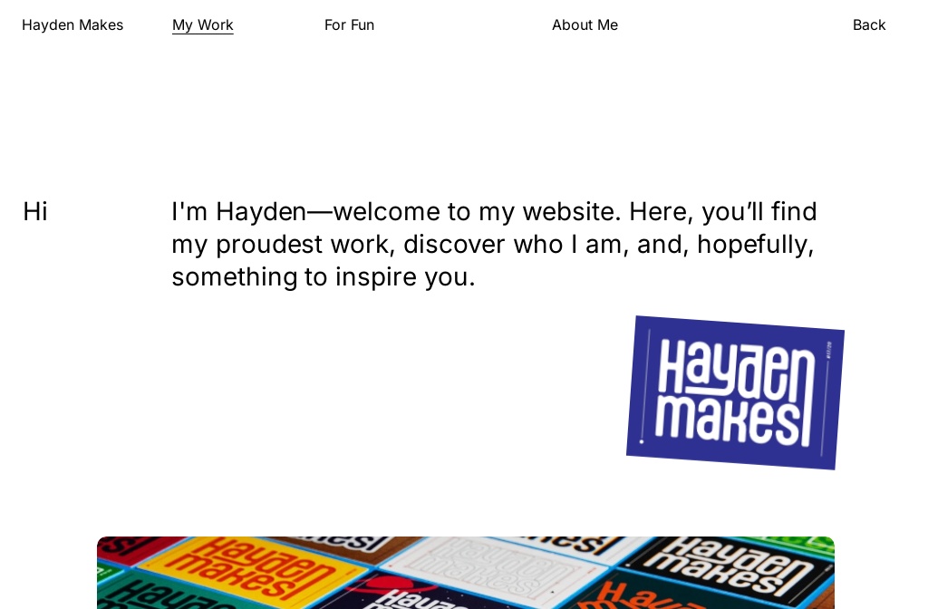 Hayden Makes