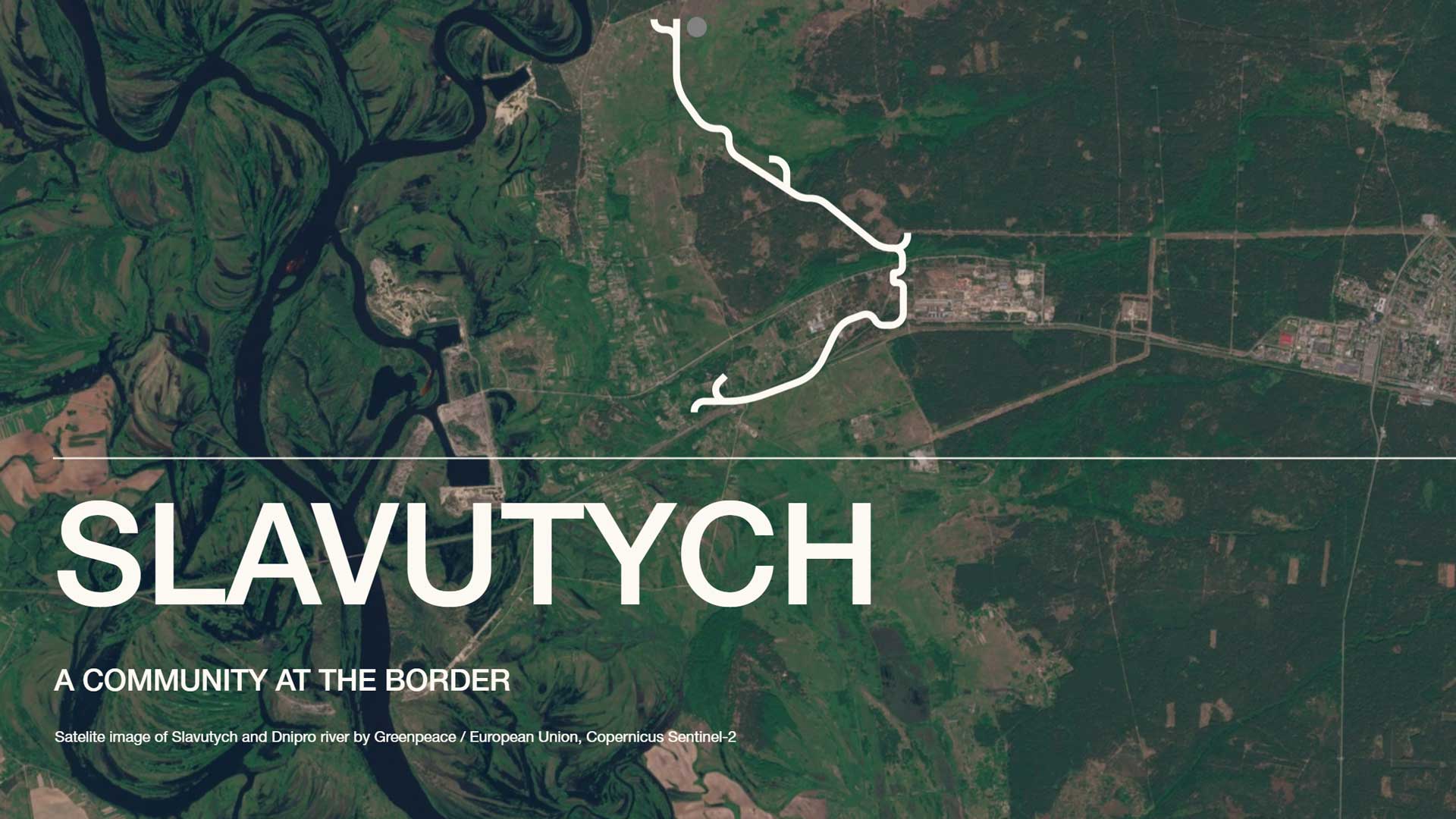 Slavutych: A community at the border