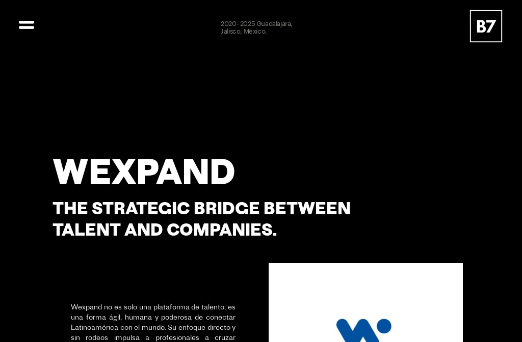 B7 STUDIO — Wexpand