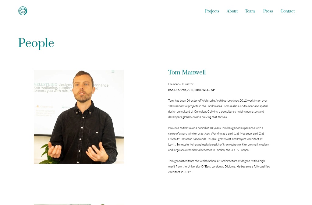 Wellstudio Website — Wellstudio People