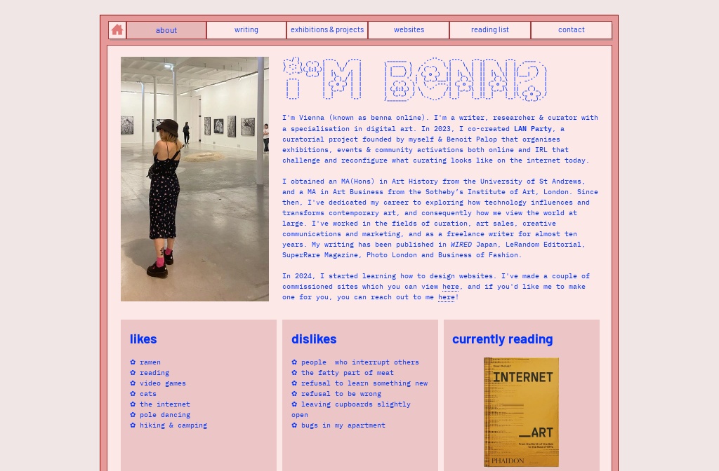 Vienna Kim — about