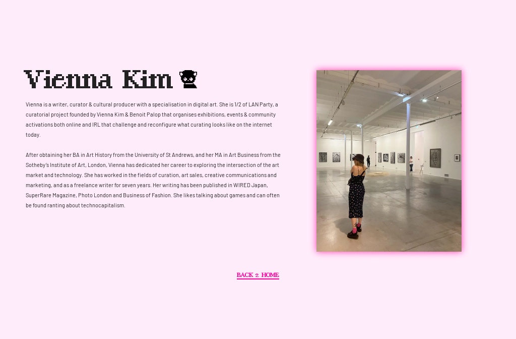 Vienna Kim — about