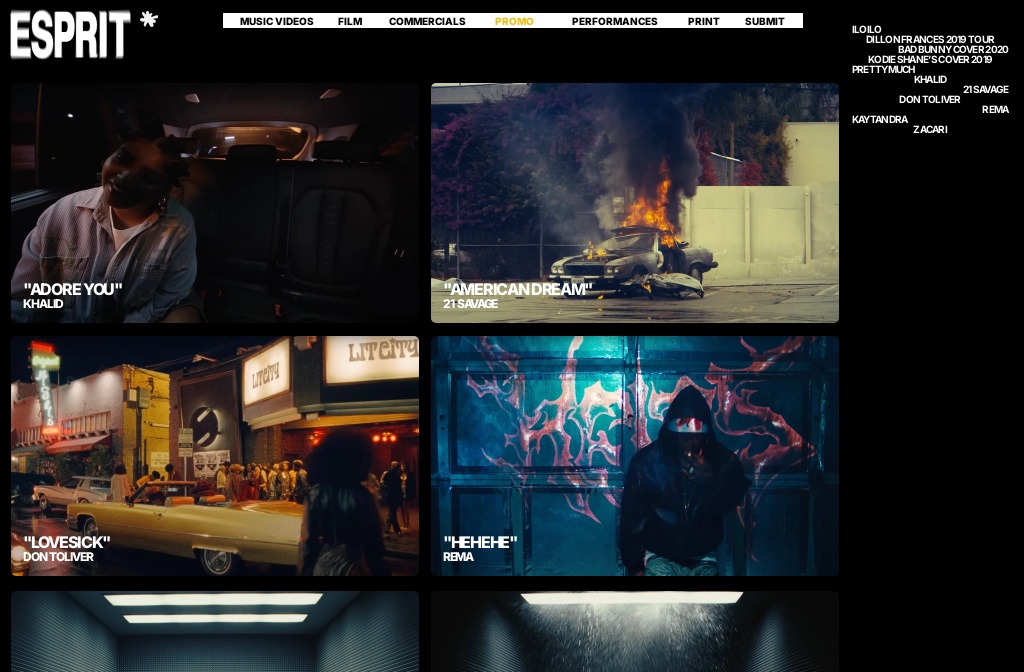 Esprit Casting — Promo