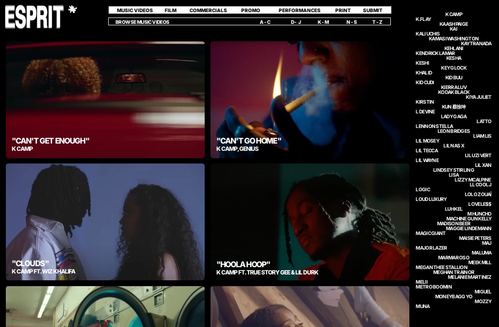 Esprit Casting — K-M