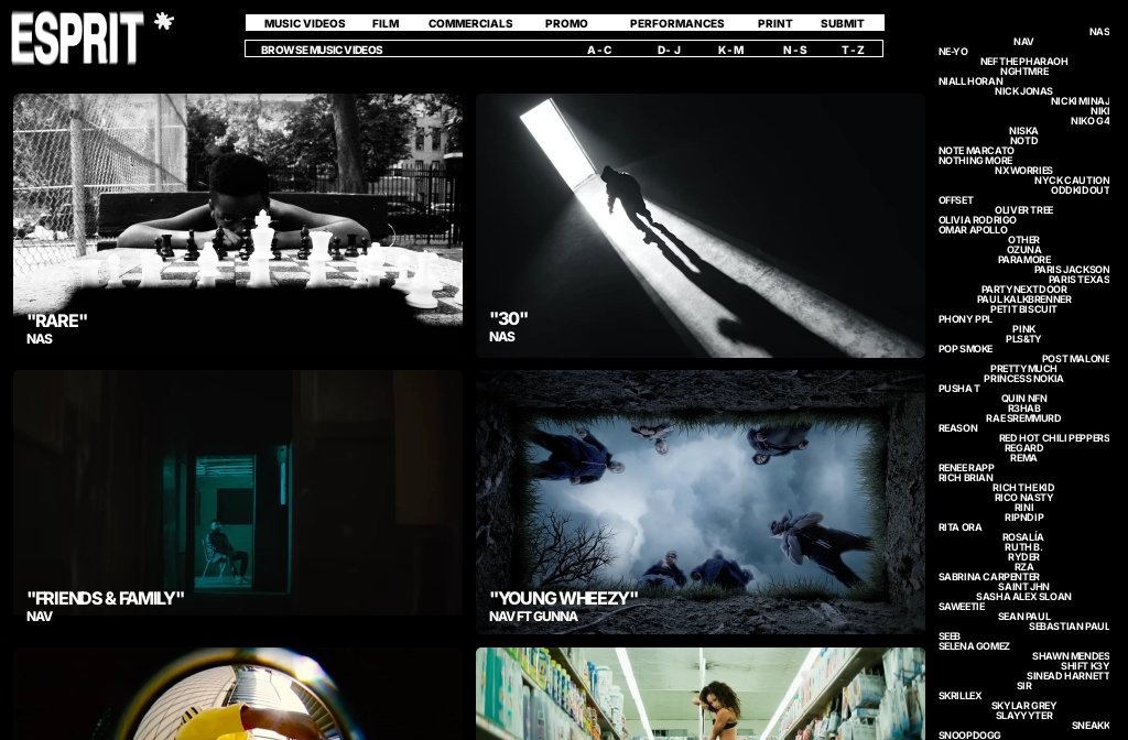 Esprit Casting — N-S