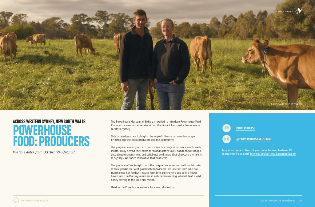 The Hot List - Oct 2024 — Powerhouse Food: Producers