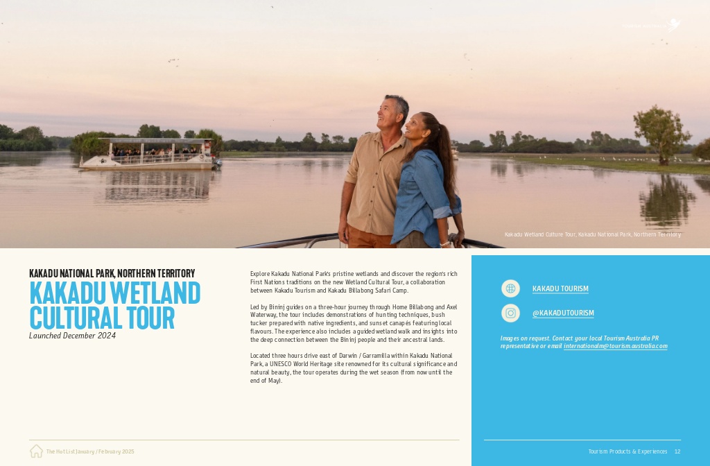 The Hot List January February 2025 Kakadu Wetland the-hot-list-january-february-2025-kakadu-wetland