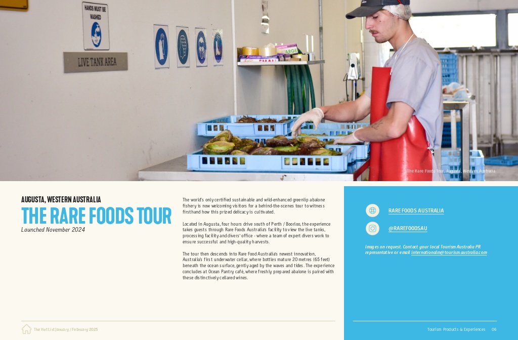 The Hot List - January / February 2025 — Rare Foods