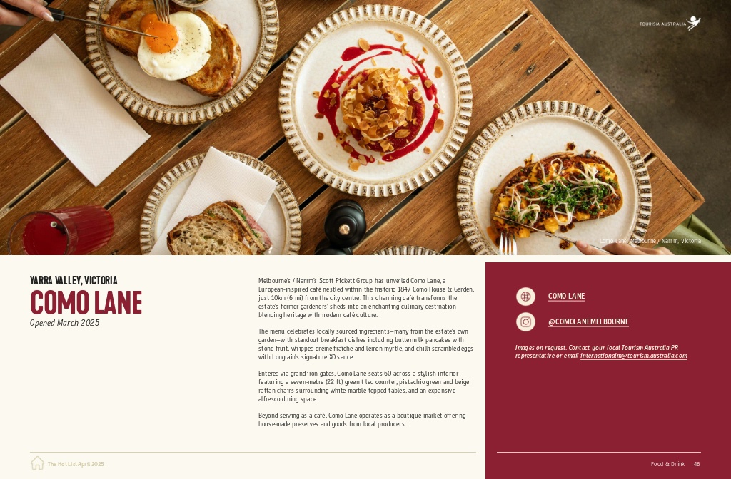 The Hot List - April 2025 — Como Lane