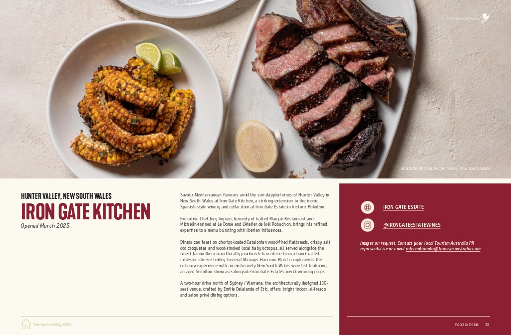 The Hot List - May 2025 — Iron Gate Kitchen