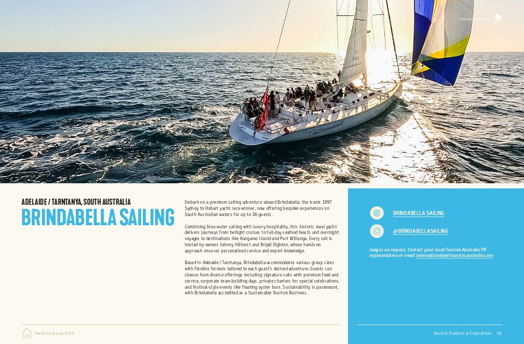The Hot List - June 2025 — Brindabella Sailing