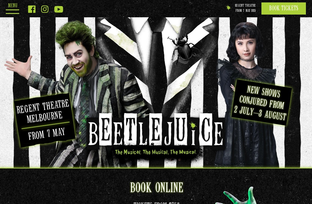 Beetlejuice The Musical Australia