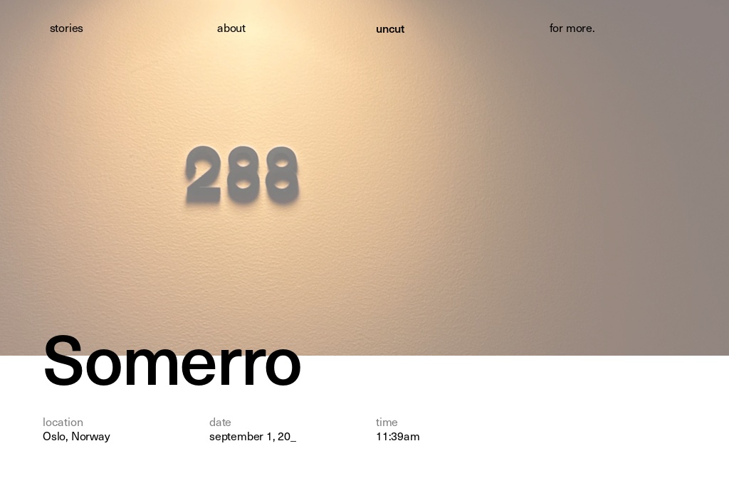 uncutstories — Somerro