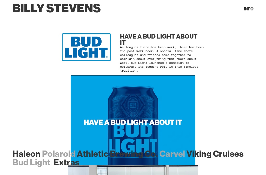 Billy Stevens — Bud Light