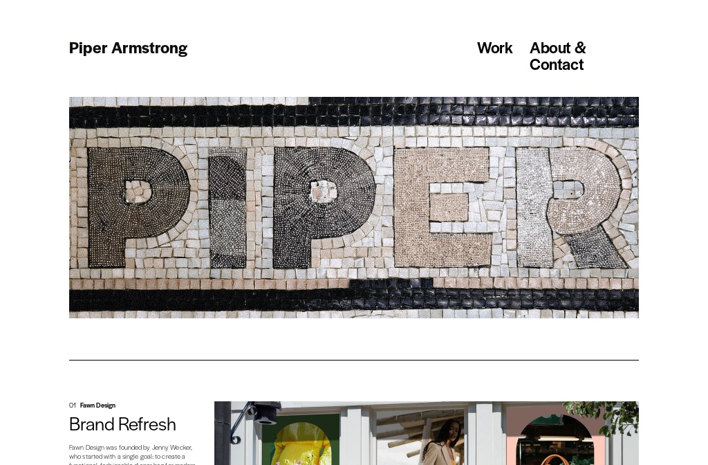 Piper Armstrong Design Portfolio