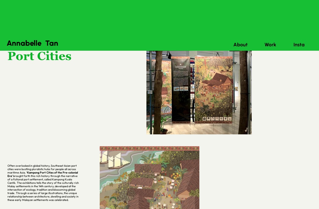 Annabelle Tan — Kampong Port Cities