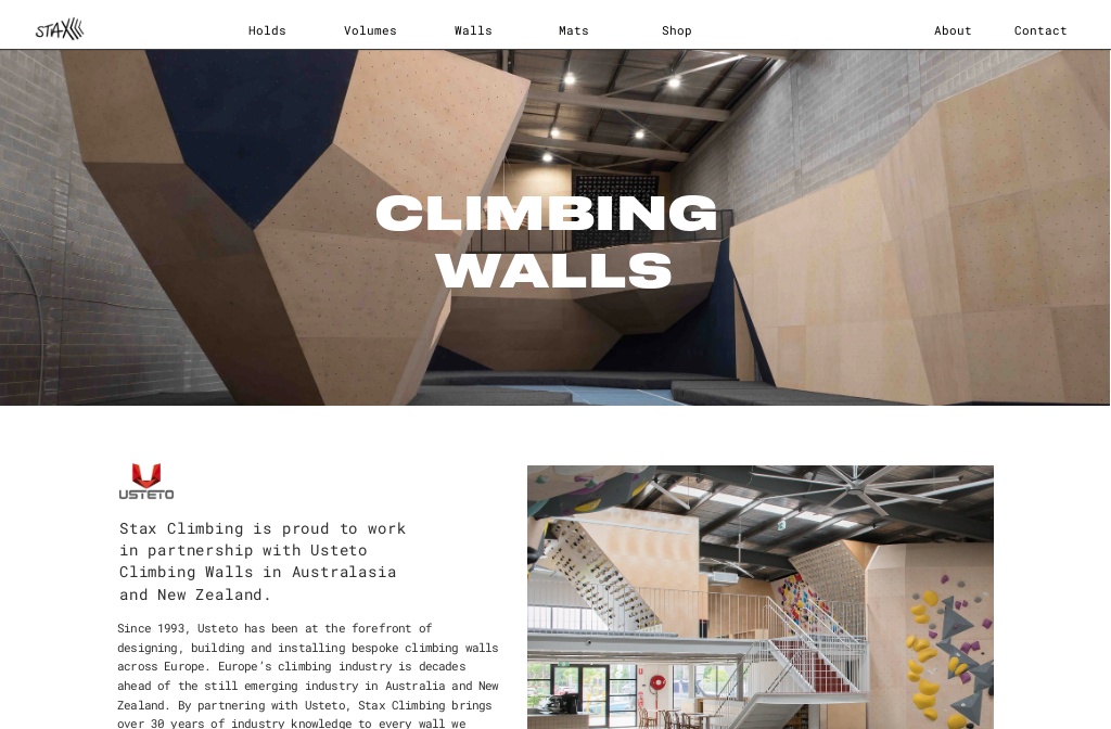 Stax Climbing Walls