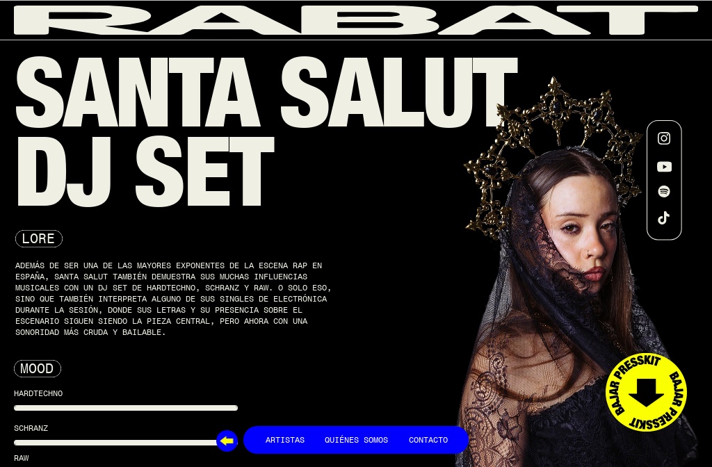 RABATMUSIC — SANTA SALUT DJ SET