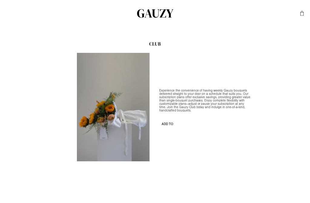Gauzy — Gauzy Club