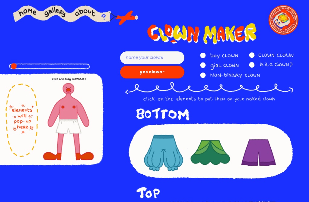 Loona Messal — Portfolio — clown-maker