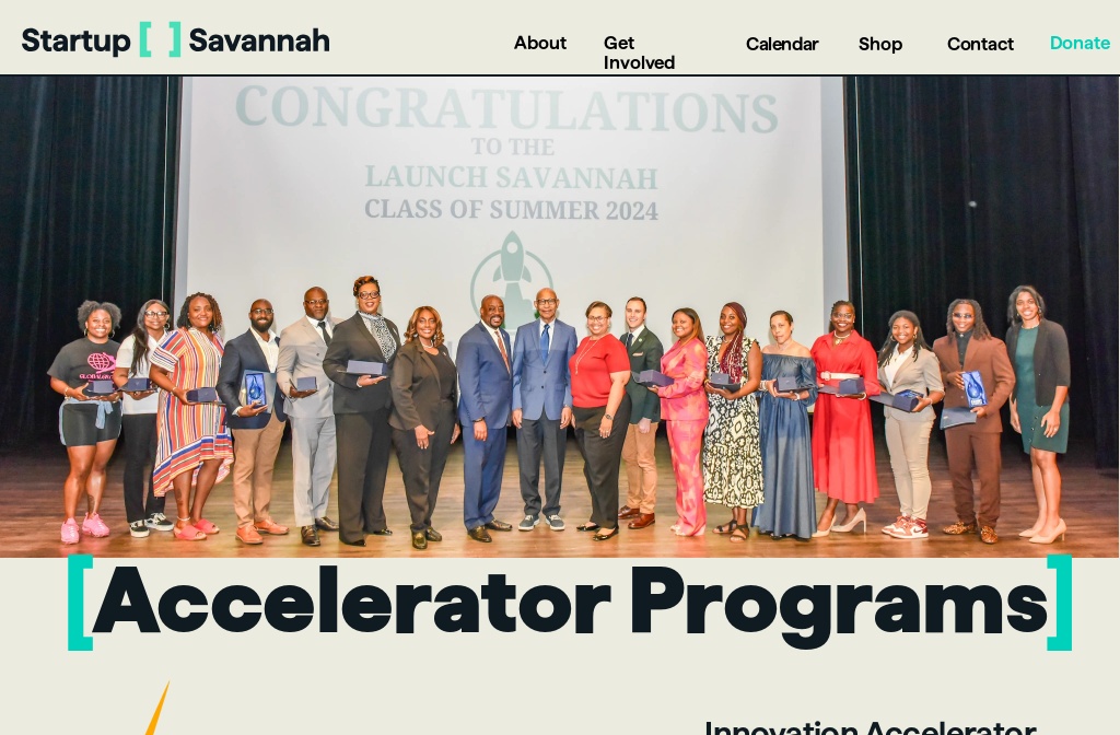 Startup Savannah — Accelerator Programs