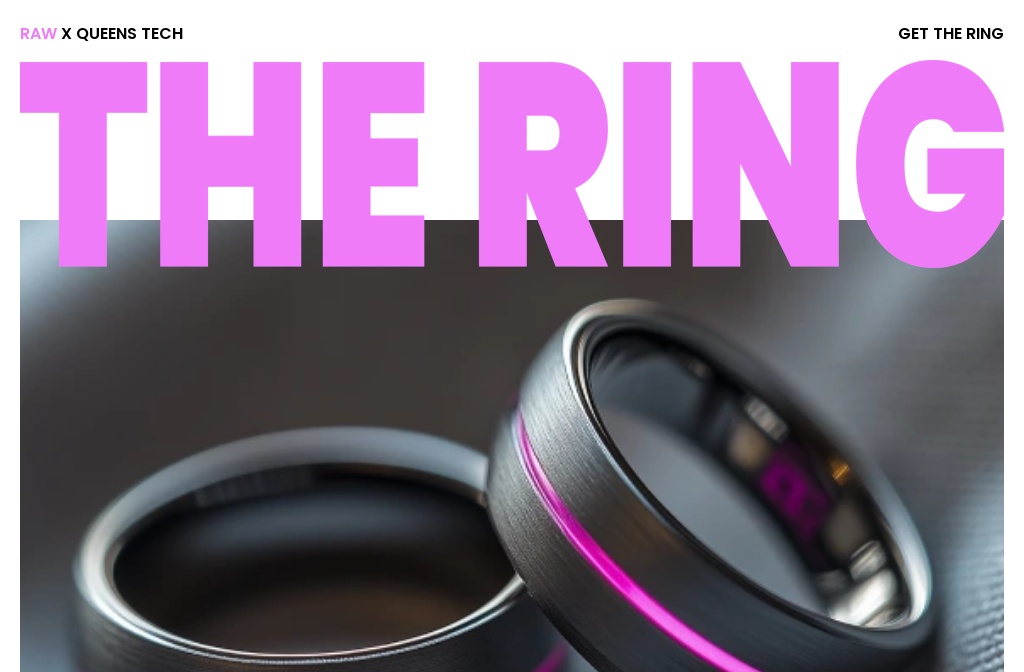 THE RING. RAW X QUEENS TECH