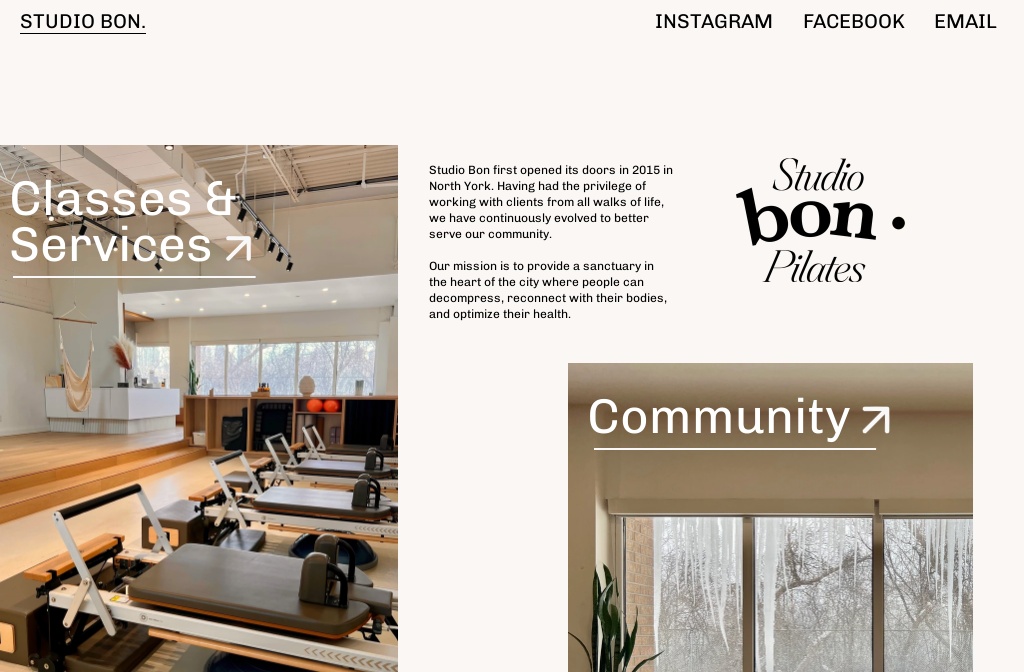 Studio Bon Pilates | Toronto