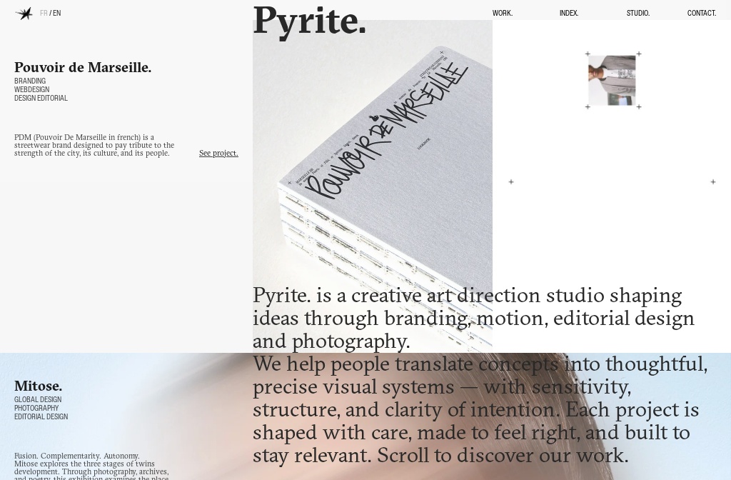 Pyrite – Art direction & graphic design studio