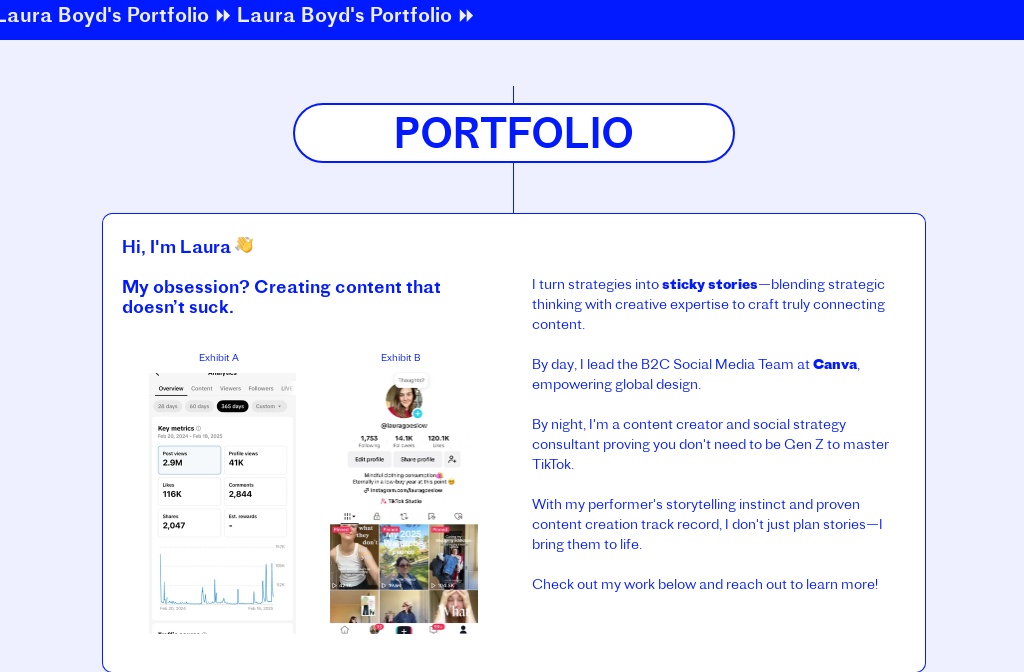 Laura Boyd Portfolio