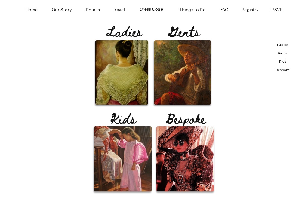 Garrett and Trisha — Dress Code