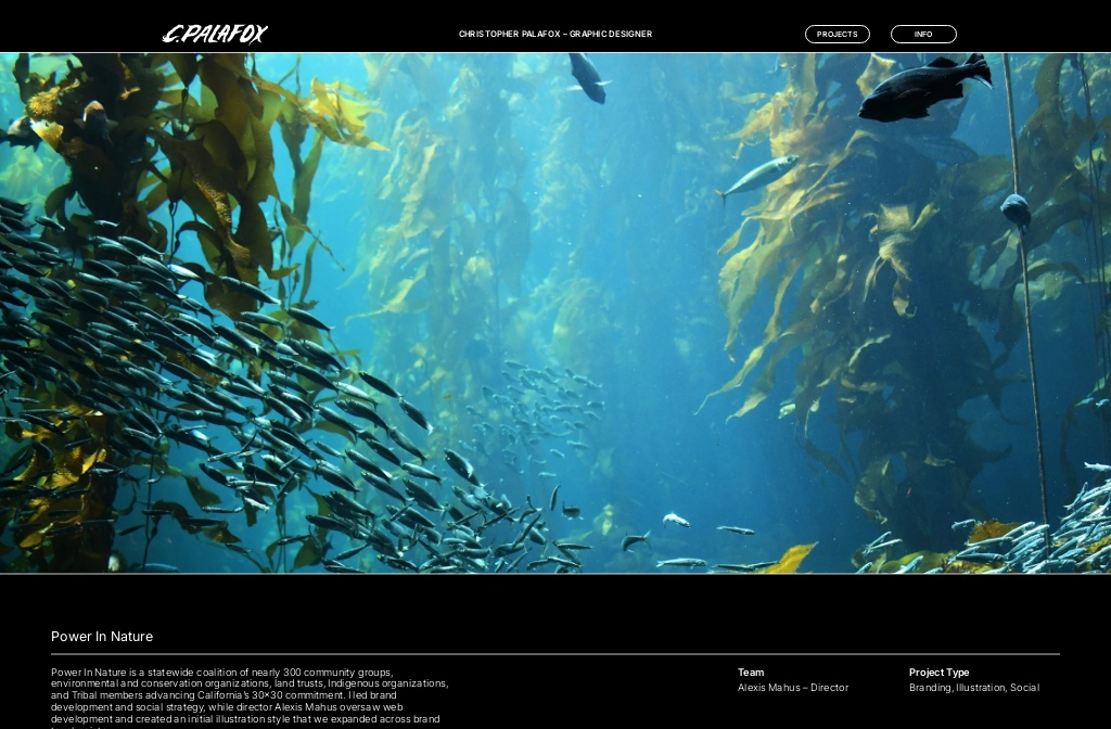 Christopher Palafox – Graphic Designer — Power in Nature