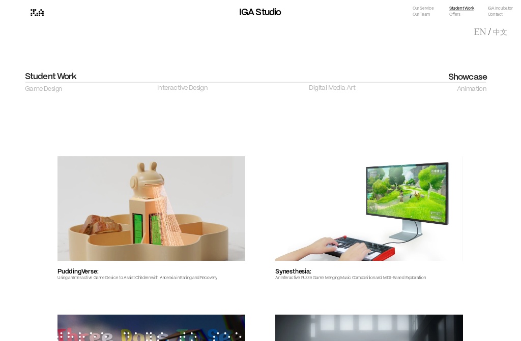 IGA STUDIO — student work