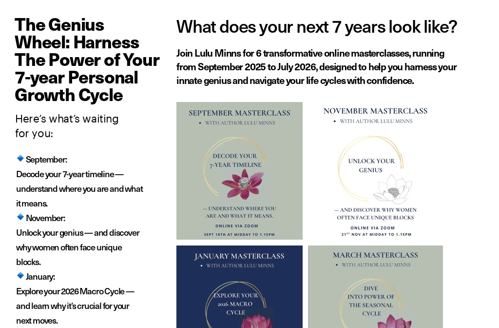 The Genius Wheel — main