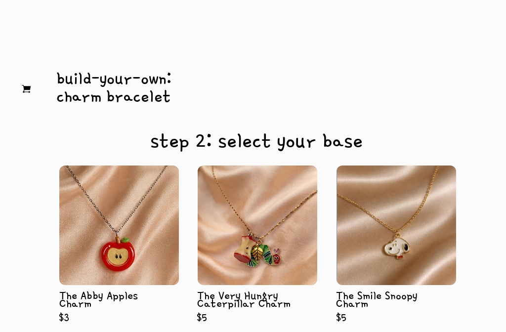2nd Tuesday — build your own: charm bracelet: base