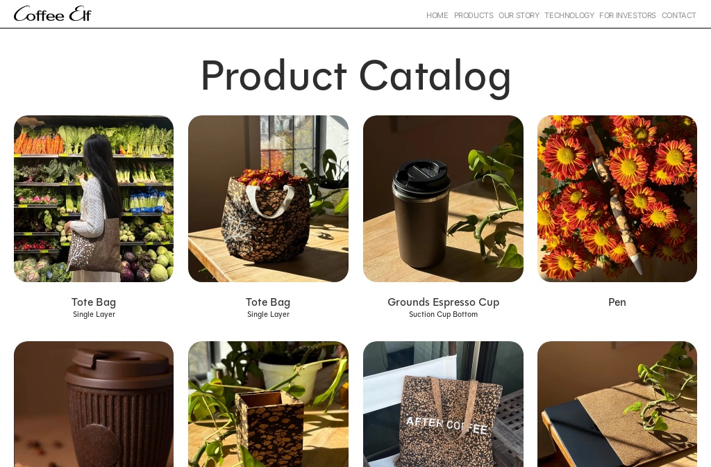 Coffee Elf Merch | Sustainable Products Made from Upcycled Coffee