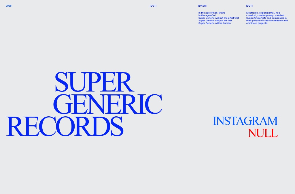 Super Generic
